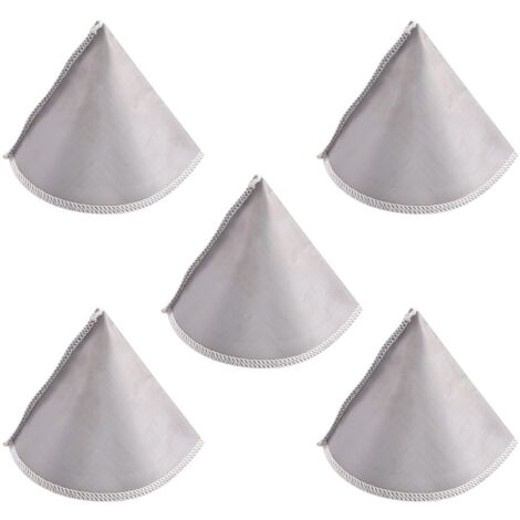 5X Reusable Pour Over Coffee Filter Paperless Stainless Steel Cone