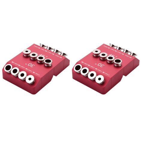 30/45/90° Angle Drilling Guide Jig for Elbow and Straight, Offset Screw ...