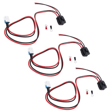 3X Radio Power Cord Cable for FT-450 FT-991 -480 ICOM IC-7000 IC-7600