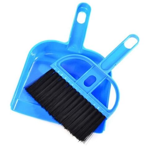 Mini Dustpan and Brush Set for Pig, Hedgehog Supplies Hamster Cleaner ...