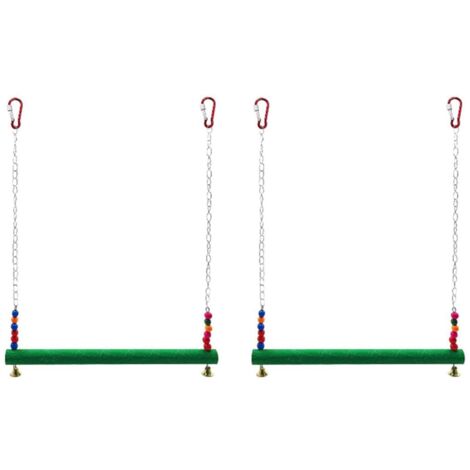 2X Chicken Swing Toy for Hens Bird Parrot Macaw Ladder Trainning