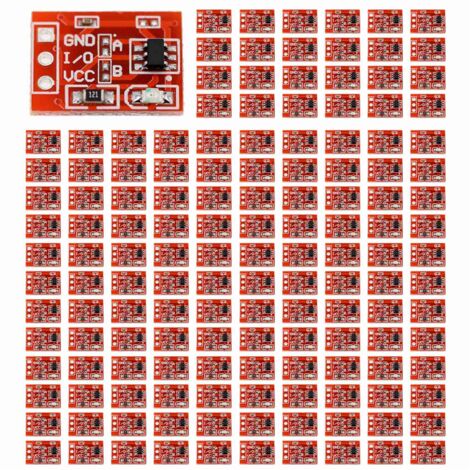 500Pcs Ttp223 Modular Touch Button Self-locking Jog Capacitive Switch ...