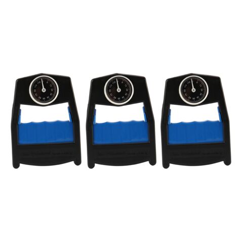 3X Hand Dynamometer Force Meter Power Grip Gauge Capacity 130Kg / 286Lbs