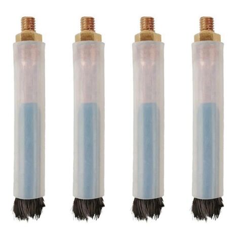 4X M8 Thread Fiber Welding Cleaning Brush Used for Cleaning Passivated ...