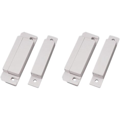 2X Magnetic Door/Window Sensor Alarm Switch White