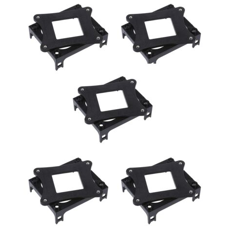 5X Black Plastic Bracket for CPU Fan Socket 478