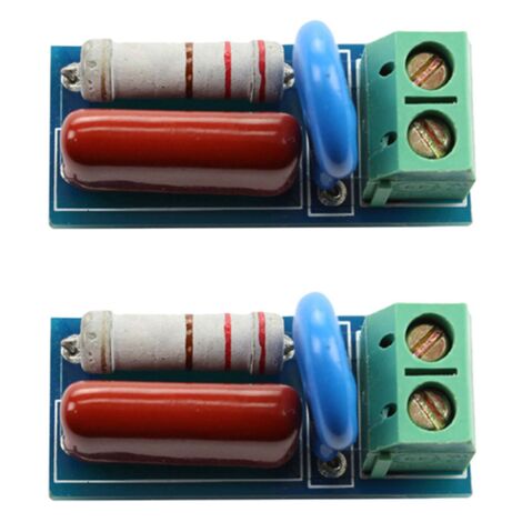 2X Overvoltage Resistor Protection Contact Relay Module Absorption ...