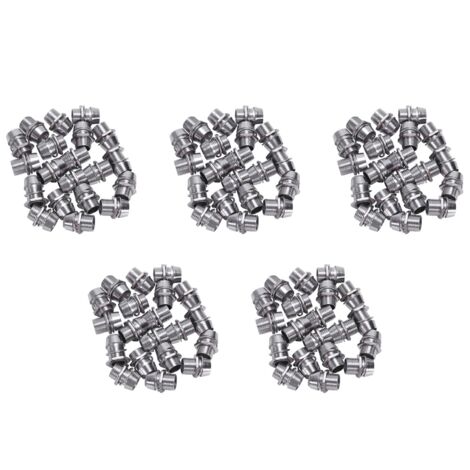 100 Pcs 5mm Copper LED Light Emitting Diode Display Panel Mount Holder