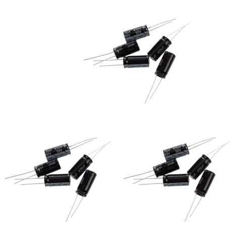 15 X 470uF 50V 105C Radial Electrolytic Capacitor 10x20mm