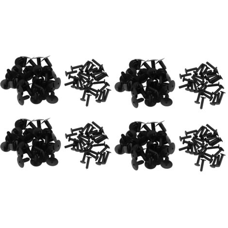 120Pcs Plastic Bumper Rivet Body Trim Clip for E30 E36 E46 E39 E38