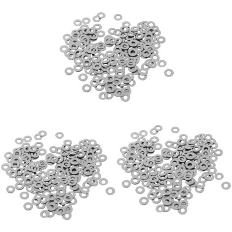 M2 Stainless Steel Flat Spacers Fixing DIN125 600PCS