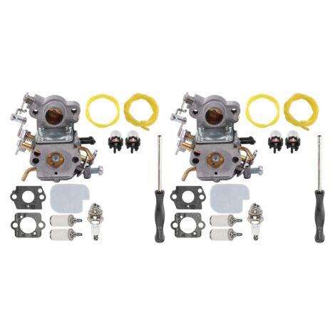 2X Carburetor C1M-W26C P3314 for P3416 PPB3416 PP3516 P3816 P4018 ...