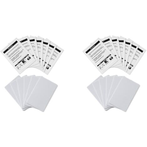 CR80 Cleaning Cards, Double-Sided Card Reader Cleaner, POS Swipe ...