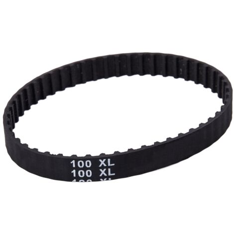Rubber Timing Belt Speed Control Polisher 50 Teeth 10mm Wide 100XL