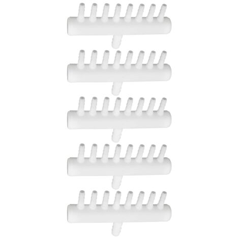 5X 8-Way Plastic Air Valve for Aquarium Tube Valve