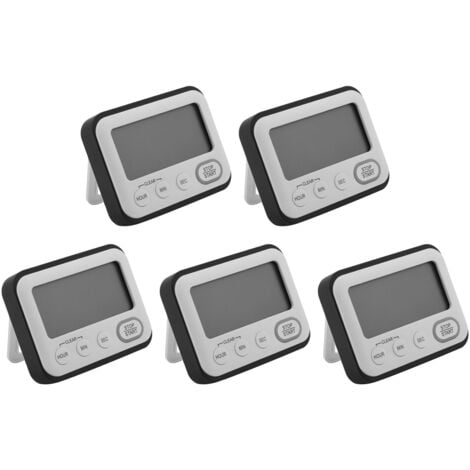 5X Digital Kitchen Timer: Classroom Counter Large LCD Display Strong ...