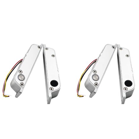 2X Electric Deadbolt Lock 4 Wire DC12V Electronic Mortise Locks for ...