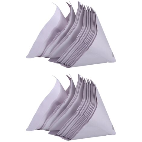 100Pcs Fine Paint Paper Filters (150 Micrometers) Filter Screen New