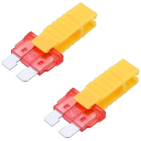 2X Automotive Tools Fuse Pliers Extraction Tool for Car(Yellow)