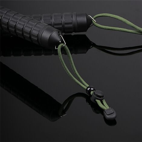 2X Retractable Telescopic Hiking Safety Stick Self-Protection Outdoor ...