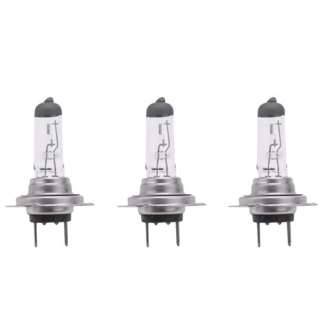 3X Car Headlamp Bulb H7(477/499) 12V 55W PX26D Halogen