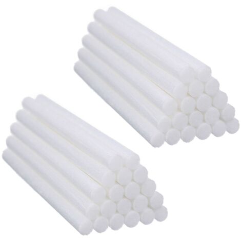 100-Pack Car Diffuser Sponge Refill Sticks Humidifier Filter Wick ...