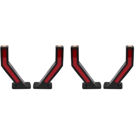 4X Trailer LED Side Marker Lighting Contour Truck Light Van Lights for ...