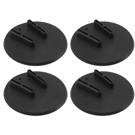 4X Motorcycle Center Stand Pad Disc Tray for Sport Series Rolling