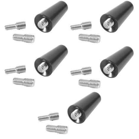 5X 3cm Short Roof Antenna Car Rod Aerial Adapter Short Foot Radio