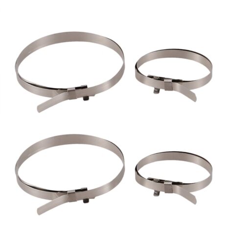 4 Pcs CV Joint Clamps Homokinetic Speed Vehicle Car Fastener Clip