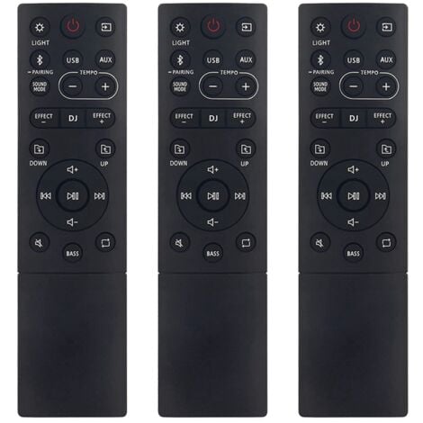 3X Replacement Remote Control for Stereo Speaker System MX-T50 MX-T40 ...