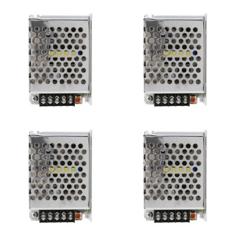 4X Voltage Transformer LED Power Switch AC 100V - 240V TO DC 12V 3A 36W