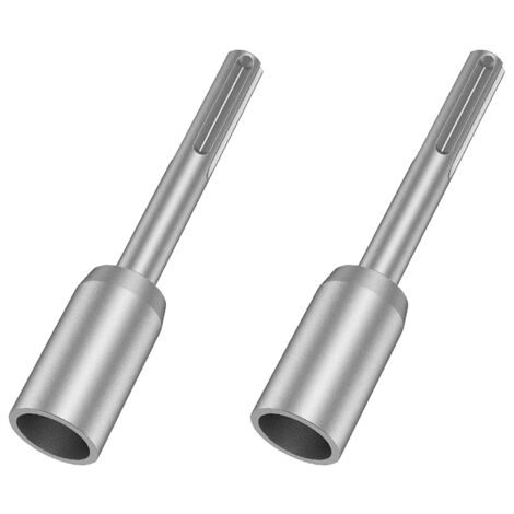2X SDS-Max Earth Shank Screwdriver, 30mm Heavy Duty Steel Drill Bit ...