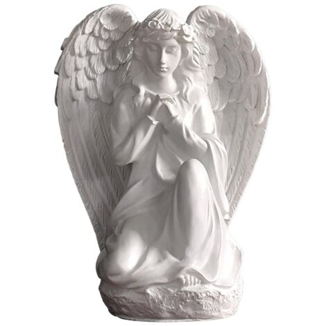 Guardian Angel Statue Shelf Living Room Bedroom Decor Figurines Praying ...