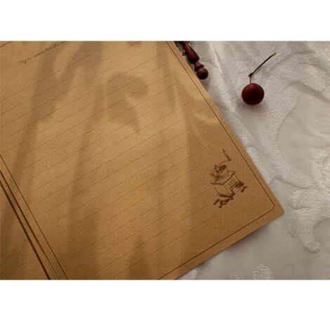 36 Pieces Vintage Kraft Letter Paper European Style Letter Writing ...
