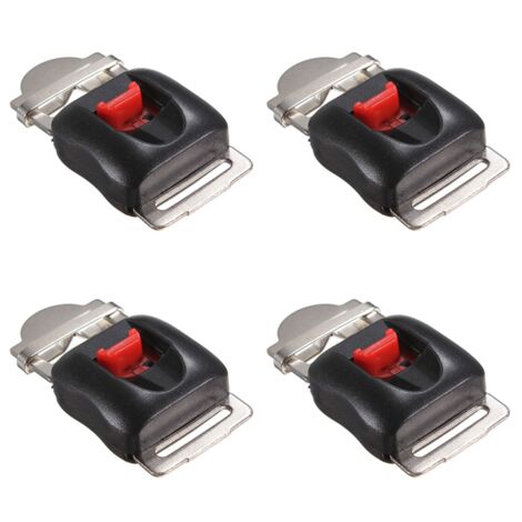 4X Universal Motorcycle Helmet Clip Strap Quick Release Disconnect ...