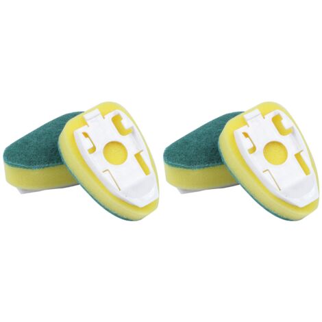 Dishwashing Refills 36 Pieces Sponge Heads Replacement Scouring Pads ...
