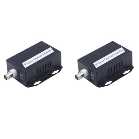 2Pcs Ethernet IP Extender Over Coaxial Network Kit HD EoC Cable ...