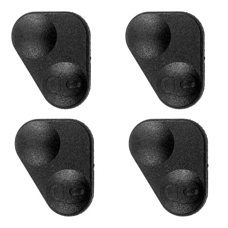 4X 2 Button Rubber Key Covers for Remote Key Fob - YWC000300 Land / P38 ...