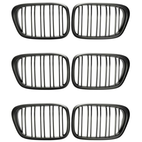 6x Double Slat Replacement Grilles for Bumper E39 5 Series 525528 1995 ...