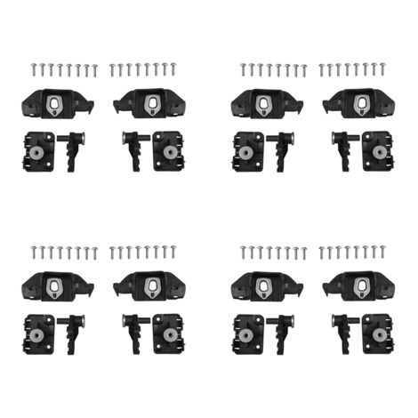 4 Pair Headlight Repair Bracket Kits A1778201701 A1778201801 for A CLA ...