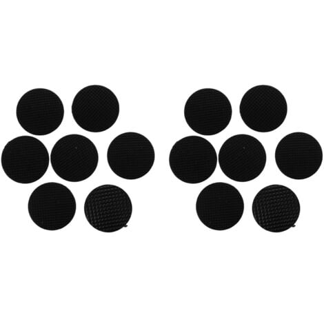 12Pcs Analog Joystick Replacement Button Cap for PSP 1000 Black