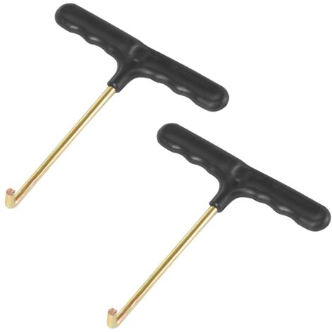 2X Trampoline Spring Pull Tool T-Spring Extractor Tool for Pulling a