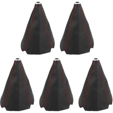 5X Universal Manual Automatic Gear Shift Knob Boot Cover Protector ...