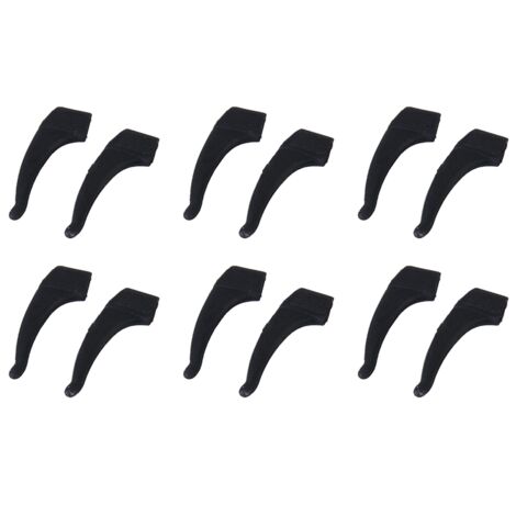 6 Pair Eyeglasses/Sunglasses/Spectacles Glasses Ear Hook Holder Tip ...