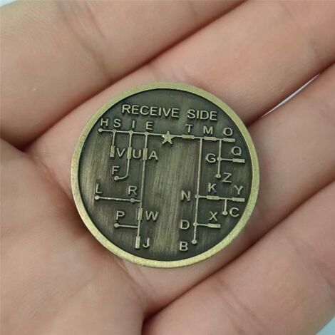 4X CW Morse Code Commemorative Coins Training Coin for Novice Radio ...