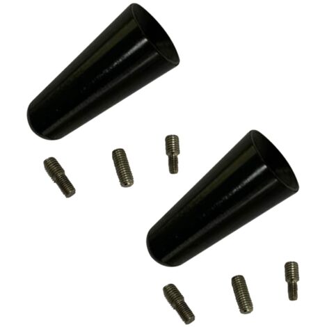 2X 3cm Short Rod Car Roof Antenna Aerial Adapter Short Foot Radio