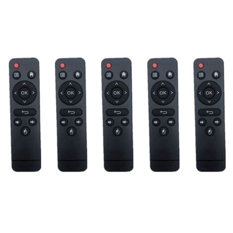 5X Remote Control for 331/ Max X3 /MINI V8/ MAX H616 Smart TV Box ...