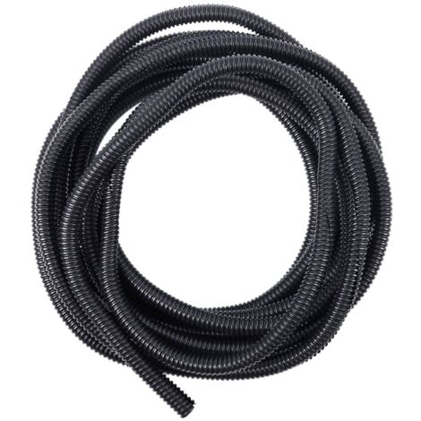2X Inner Tube Diameter Sleeve Black Color Polyethylene Duct Loom Split ...