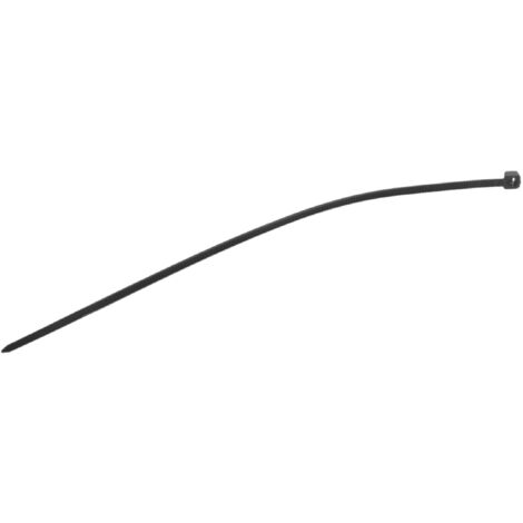 100 Pcs 150mm x 1.8mm Electrical Cable Tie Wrap Nylon Fastener Black